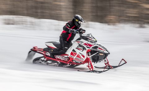What is the speed limit allowed? - Snowmobile Action Tremblant
